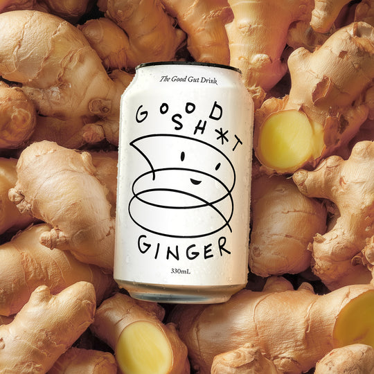 Ginger | Pre + Probiotic Soda | Good Gut Drink – Good Sh*t